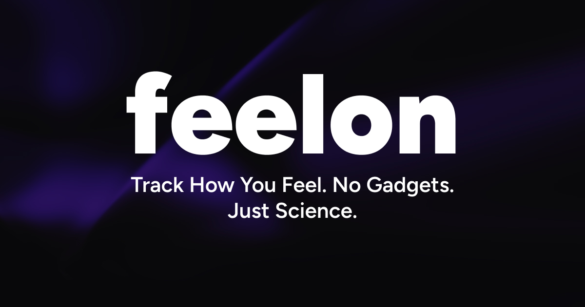 feelon — Track How You Feel. No Gadgets. Just Science.